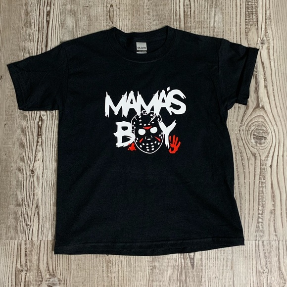 Shirts & Tops | Mamas Boy Jason Tshirt Friday The 13th | Poshmark